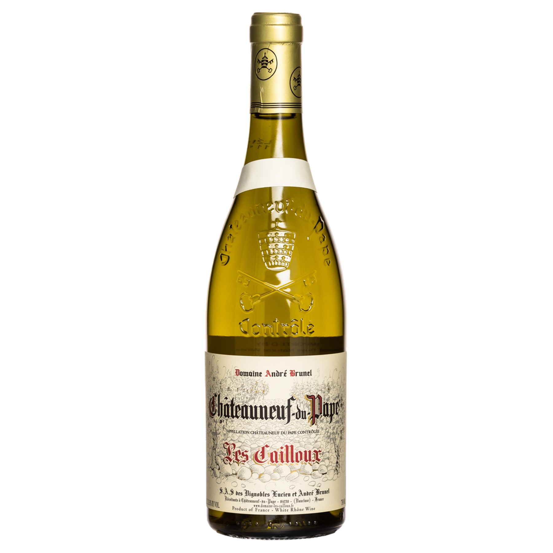 2023 André Brunel Châteauneuf-du-Pape Les Cailloux Blanc | Family ...
